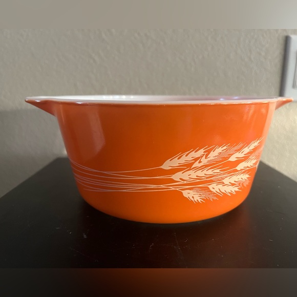 Pyrex | Kitchen | Vintage Pyrex Autumn Harvest 474 Wheat Sheaves On ...